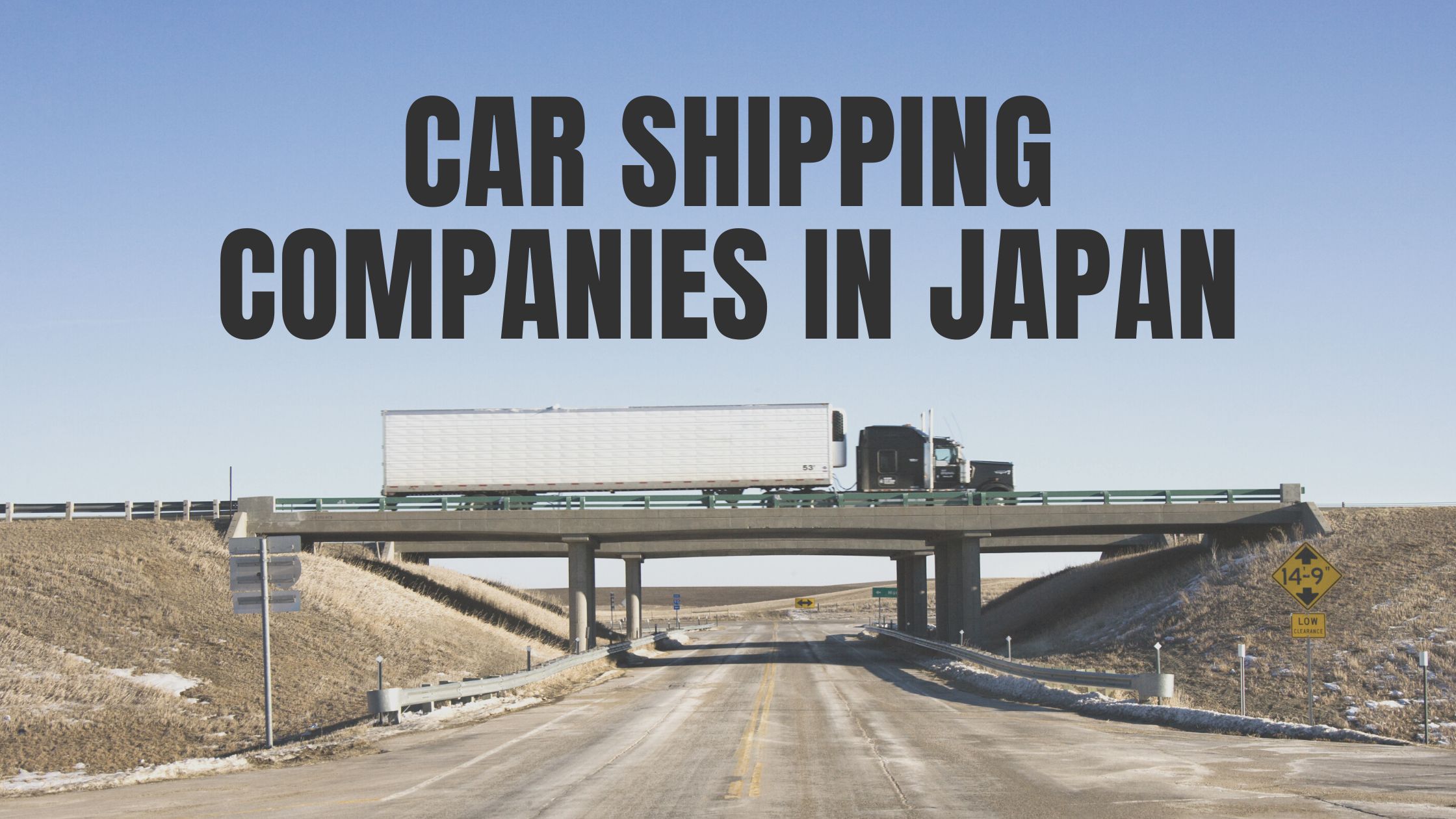 Car Shipping Companies in Japan